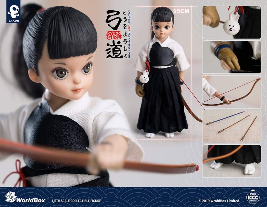 Lakor Baby 011 1/6 scale Kyudo Girl Collectible Figure, Hobbies & Toys ...