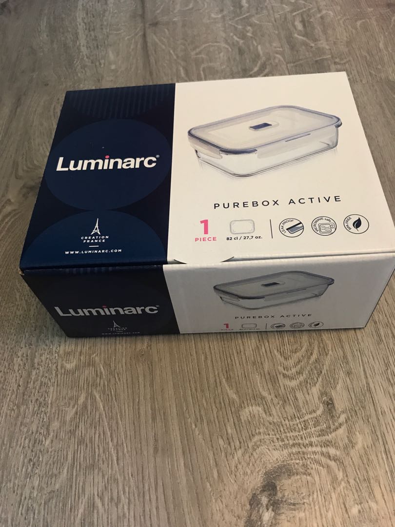 Luminarc glass purebox, Everything Else on Carousell