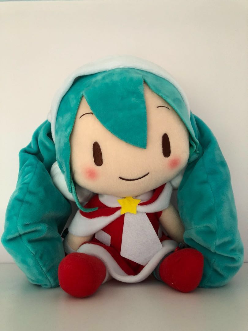 Miku Project Diva Christmas Plushie, Hobbies & Toys, Toys & Games on ...