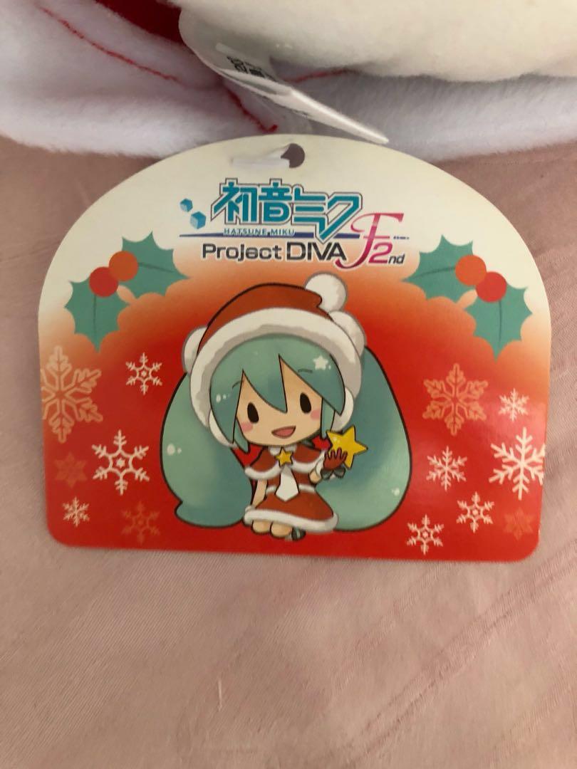Miku Project Diva Christmas Plushie, Hobbies & Toys, Toys & Games on ...