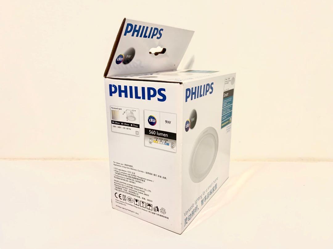 PHILIPS Smalu Smart Downlight, Furniture, Home Decor, Lighting ...