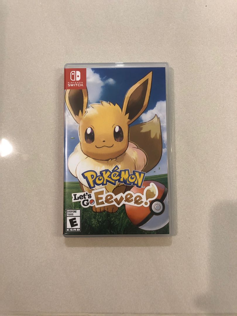 Pokemon Let’s Go - Eevee (Nintendo Switch), Video Gaming, Video Games ...