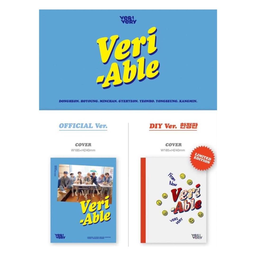[Pre-order] VERIVERY 베리베리 (2ND MINI ALBUM 미니앨범) - VERI-ABLE (OFFICIAL ...