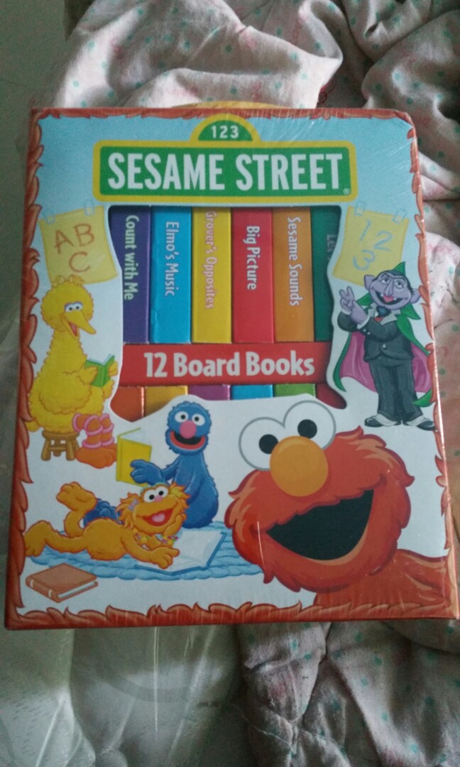 Sesame street 12 board books set, Hobbies & Toys, Books & Magazines ...