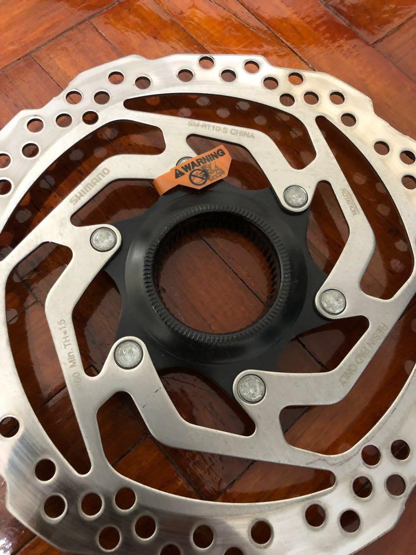 Shimano RT10 center lock rotor, Sports Equipment, Bicycles & Parts ...