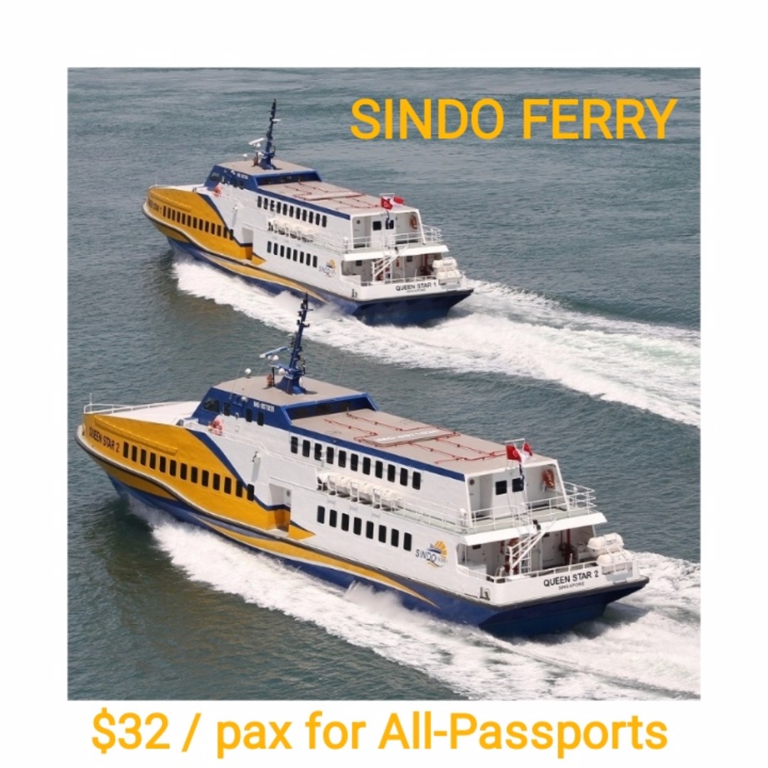 Sindo Ferry 19 Apr, Tickets & Vouchers, Local Attractions & Transport ...