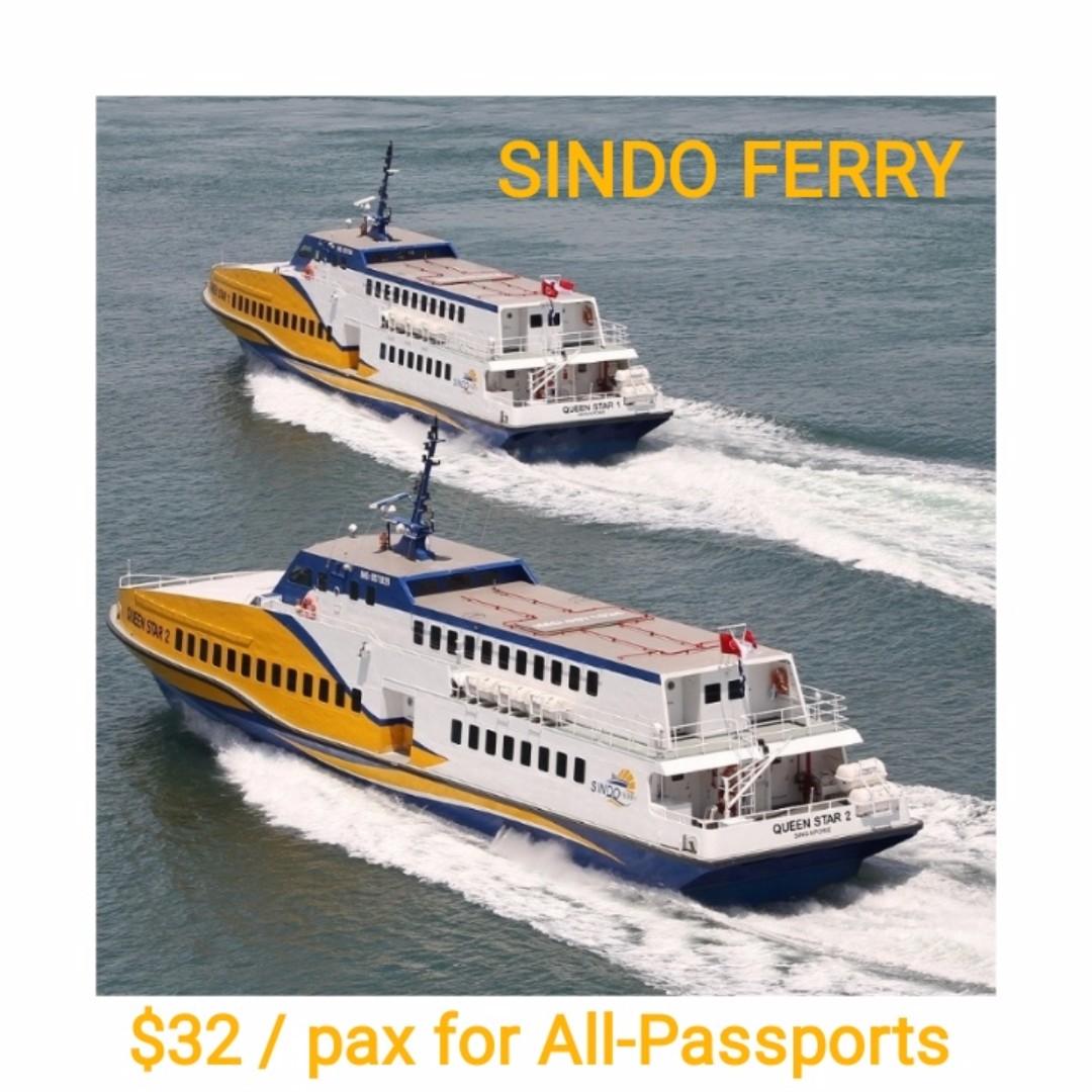 Sindo Ferry 19 Apr, Tickets & Vouchers, Local Attractions & Transport ...