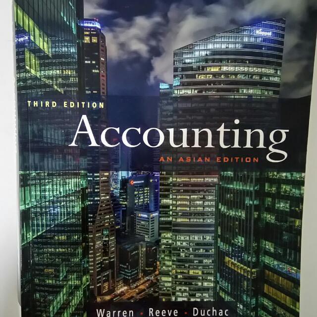 Third edition warren accounting textbook, Hobbies & Toys, Books ...