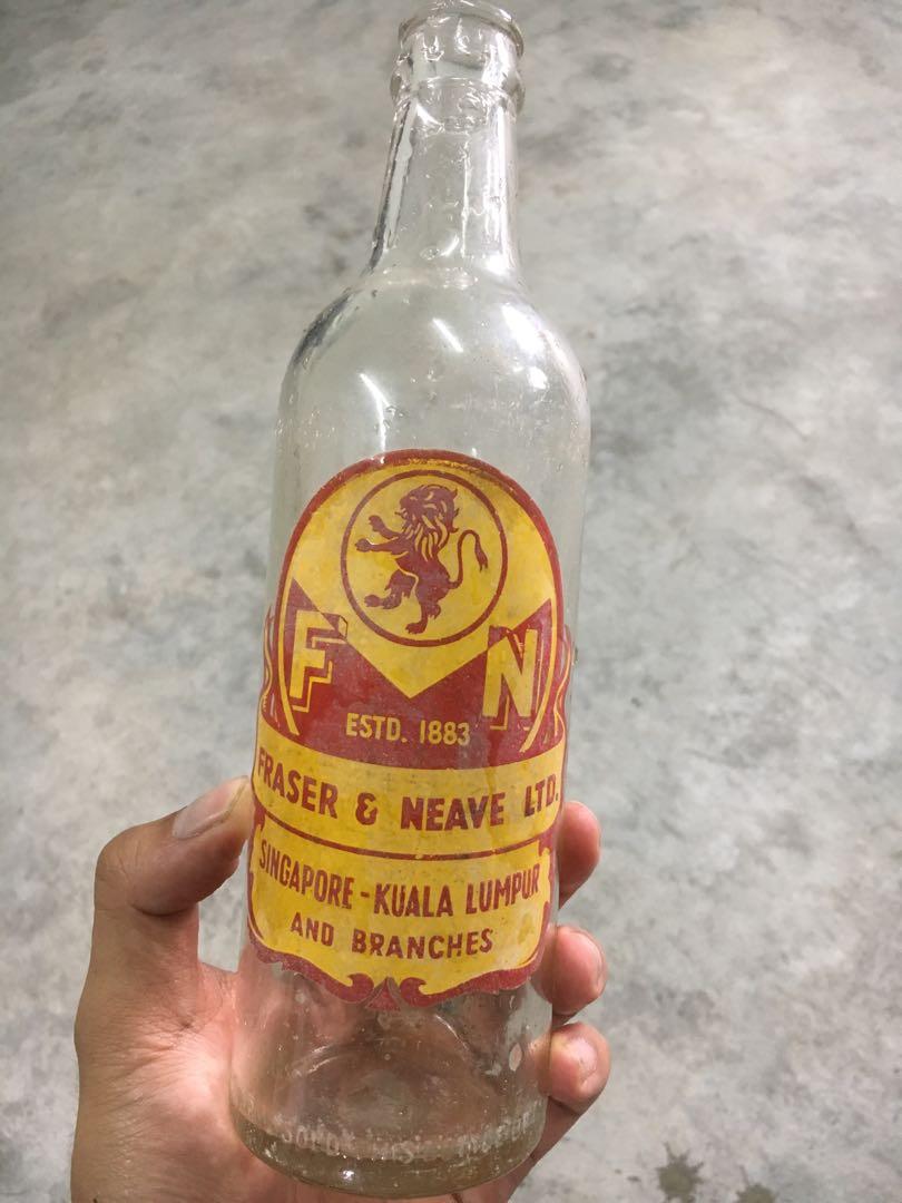 Vintage F&N bottle, Hobbies & Toys, Collectibles & Memorabilia, Vintage ...