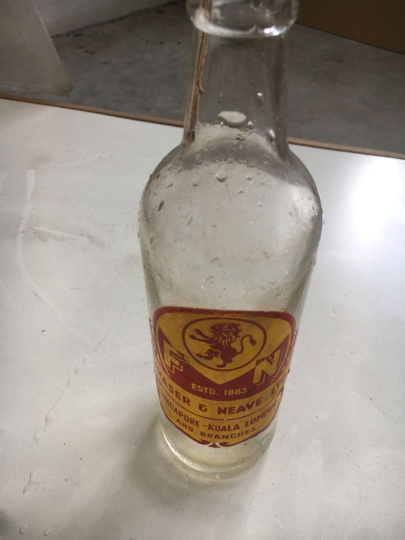 Vintage F&N bottle, Hobbies & Toys, Collectibles & Memorabilia, Vintage ...