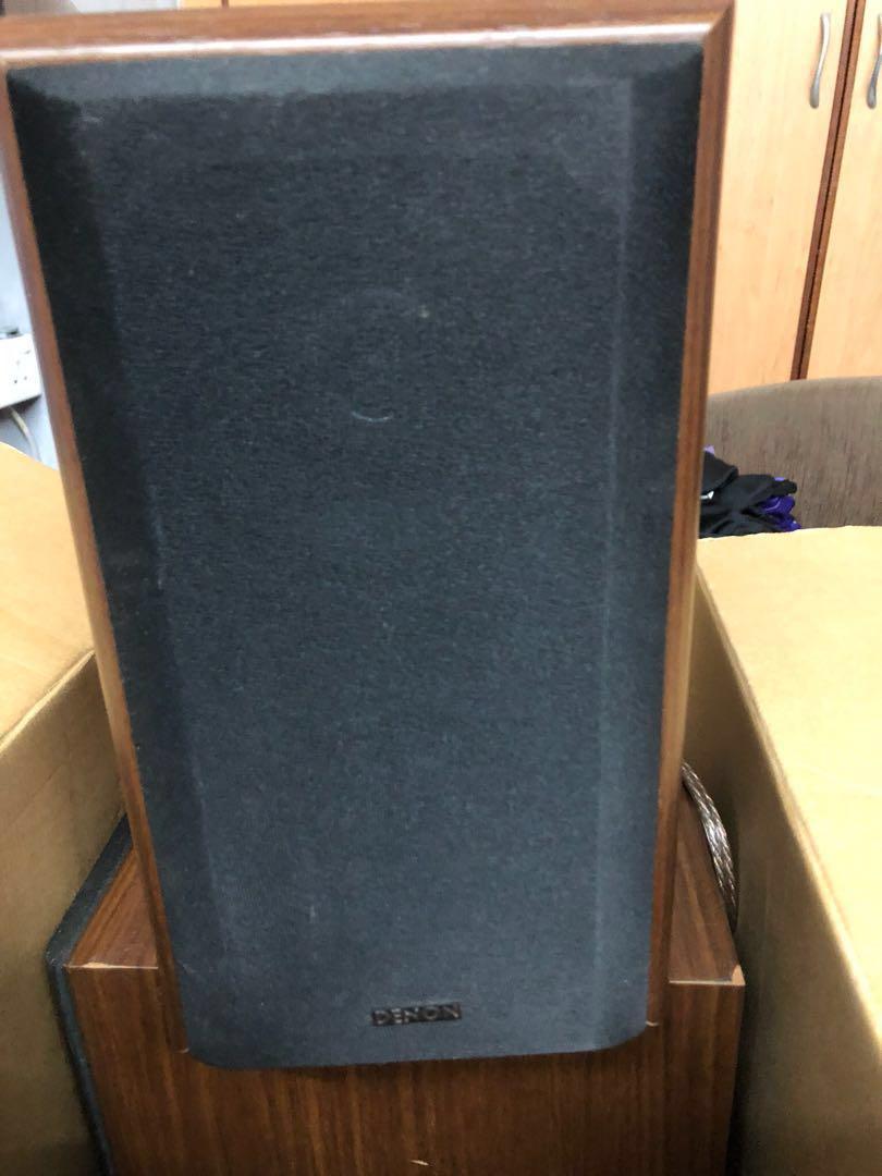 WTS/WTT Denon Bookshelf Speaker (SC M70), Audio, Soundbars, Speakers ...