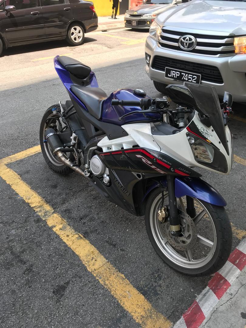 Yamaha FZ150i Full Convert R15, Motorbikes on Carousell