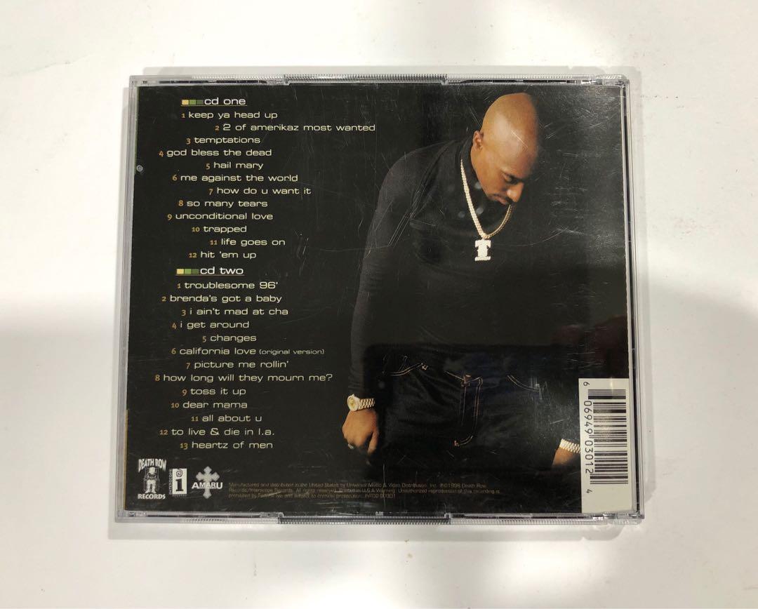 2Pac: Greatest Hits Music CD Album, Hobbies & Toys, Music & Media, CDs ...
