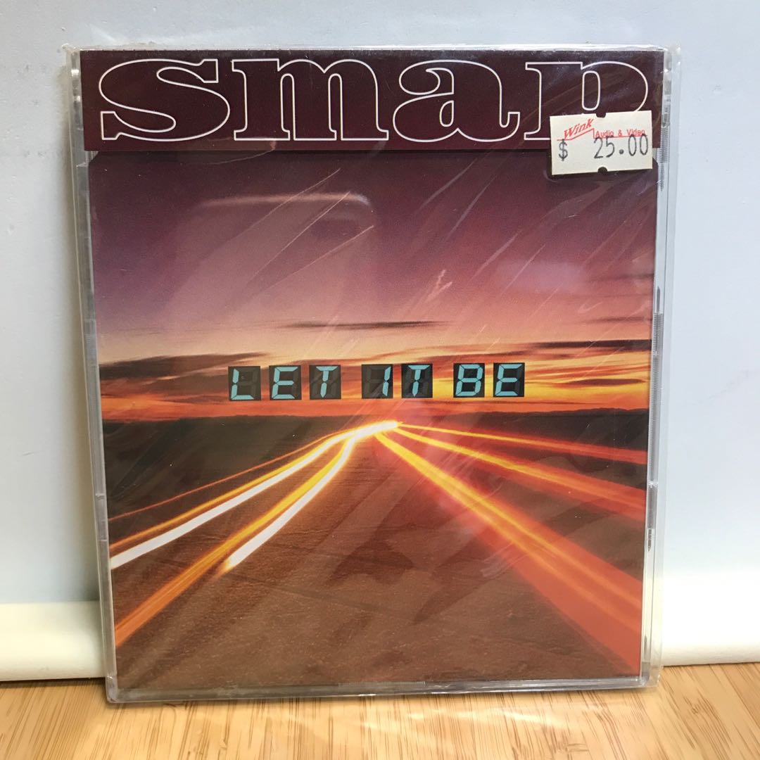 港版 smap let it be 黏貼袋未拆封 滿100才面交, 興趣及遊戲, 收藏品及紀念品, 明星周邊 - Carousell