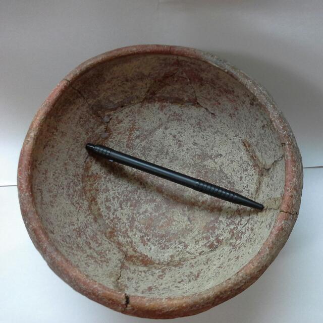Antique Ban Chiang Thailand Ancient Pottery Bowl Pot, Furniture & Home ...