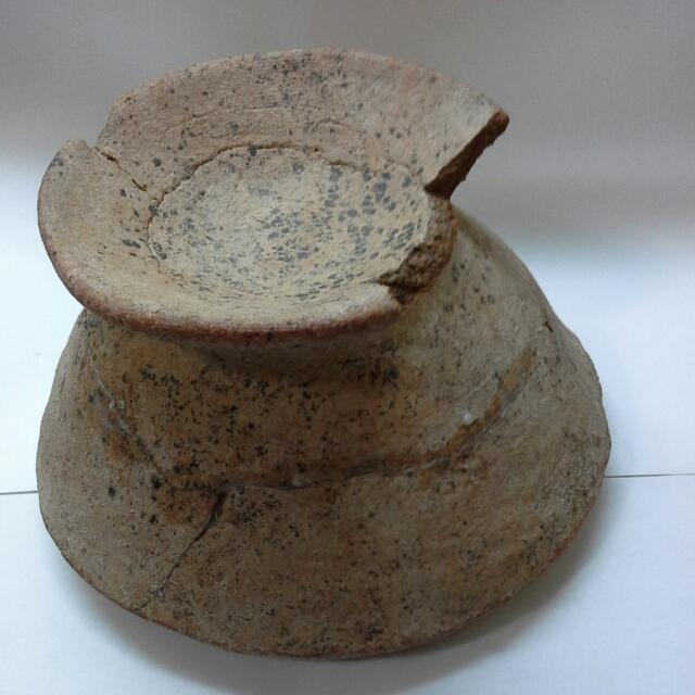 Antique Ban Chiang Thailand Ancient Pottery Bowl Pot, Furniture & Home ...