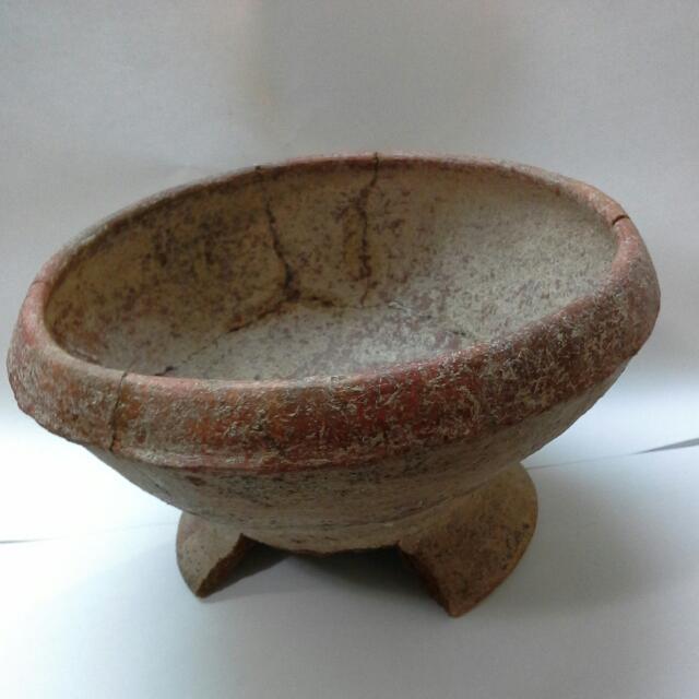 Antique Ban Chiang Thailand Ancient Pottery Bowl Pot, Furniture & Home ...