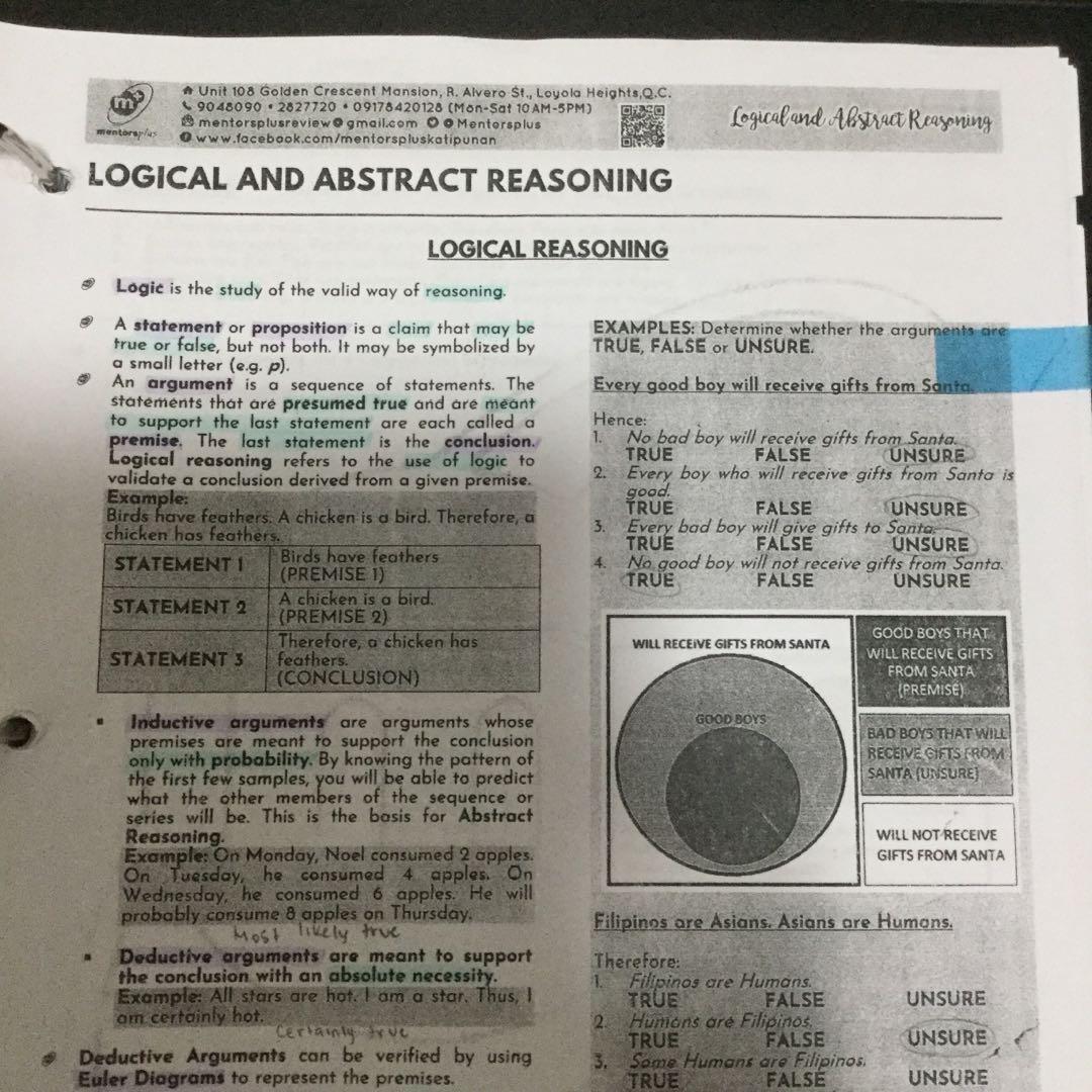 CET reviewer binder from Mentorsplus Review Center, Hobbies & Toys ...