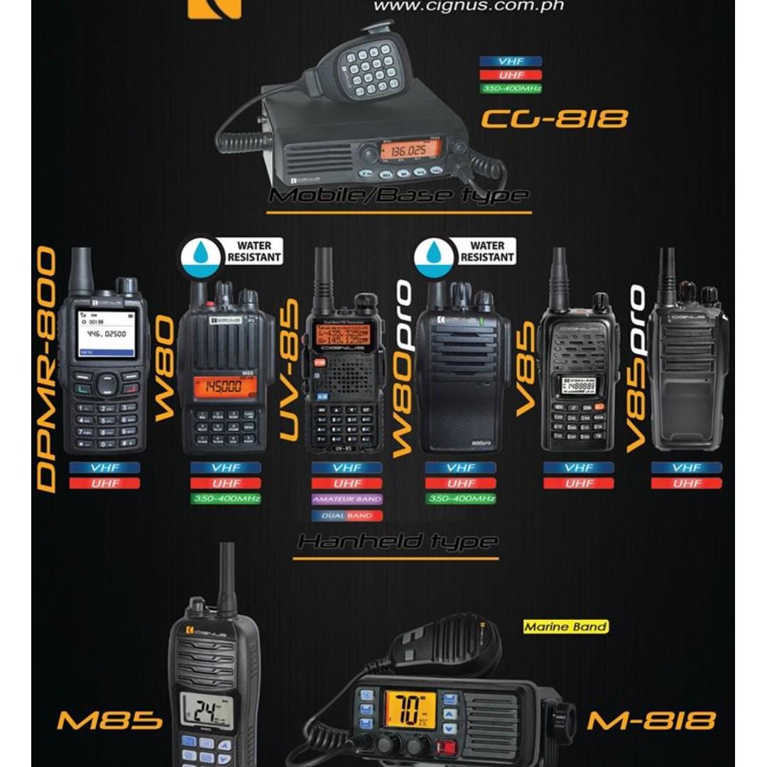 Cignus Radios, Audio, Portable Music Players on Carousell