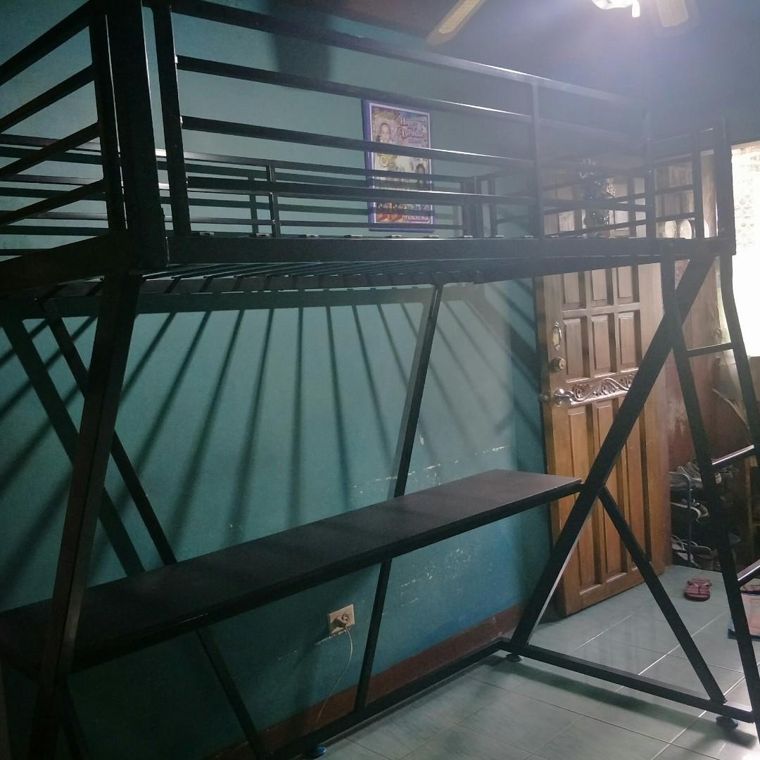 DOUBLE DECK WITH STUDY TABLE, Babies & Kids, Baby Nursery & Kids ...