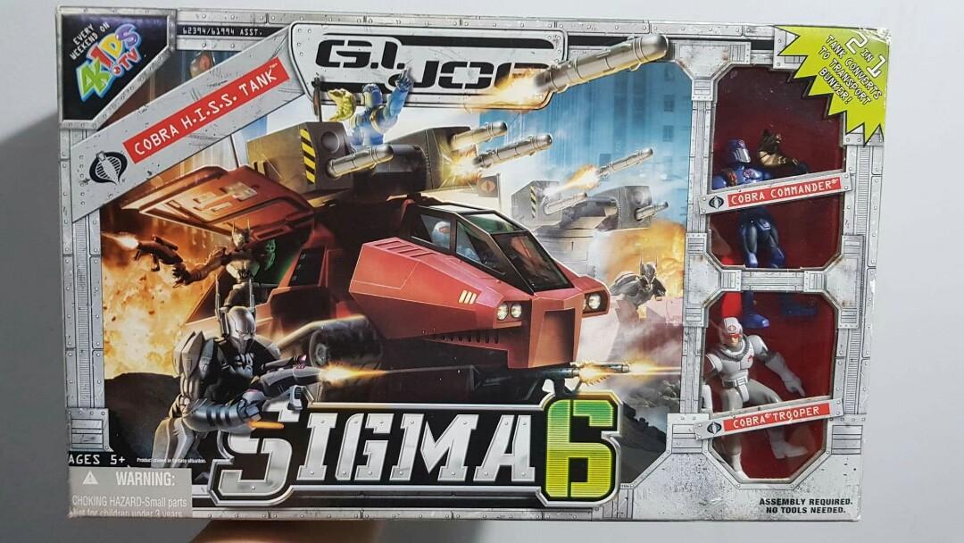 Gi Joe Sigma 6 Cobra Hiss Tank, Hobbies & Toys, Toys & Games on Carousell