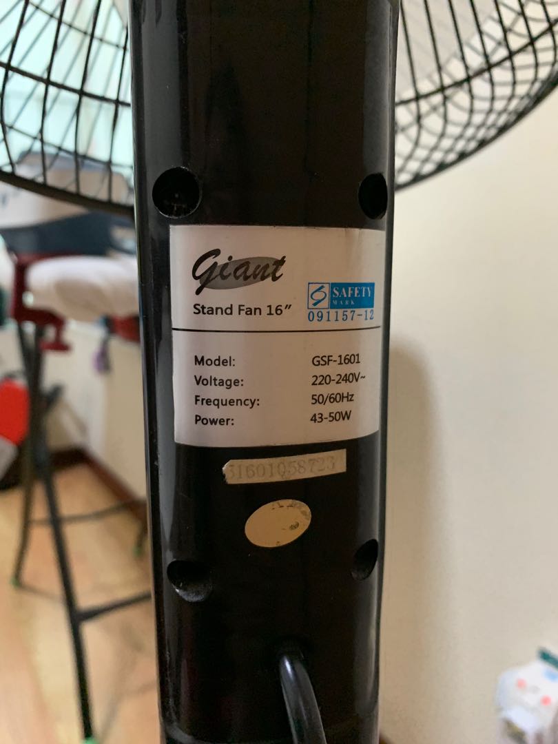 Giant Fan, Furniture & Home Living, Lighting & Fans, Fans on Carousell