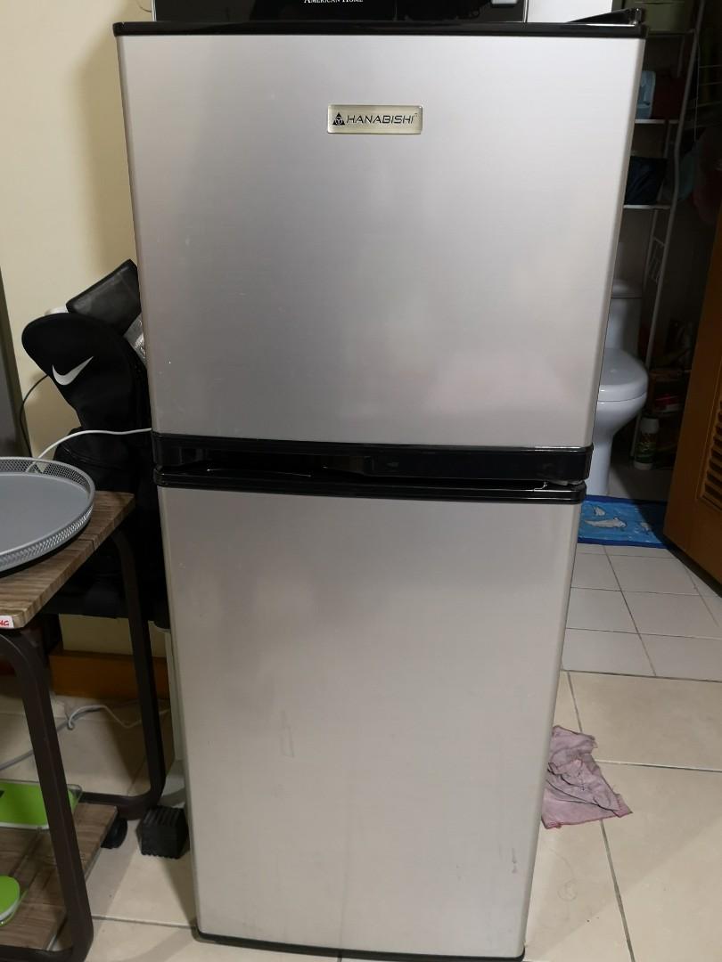 Hanabishi Refrigerator HAMDDREF - 38, TV & Home Appliances, Kitchen ...