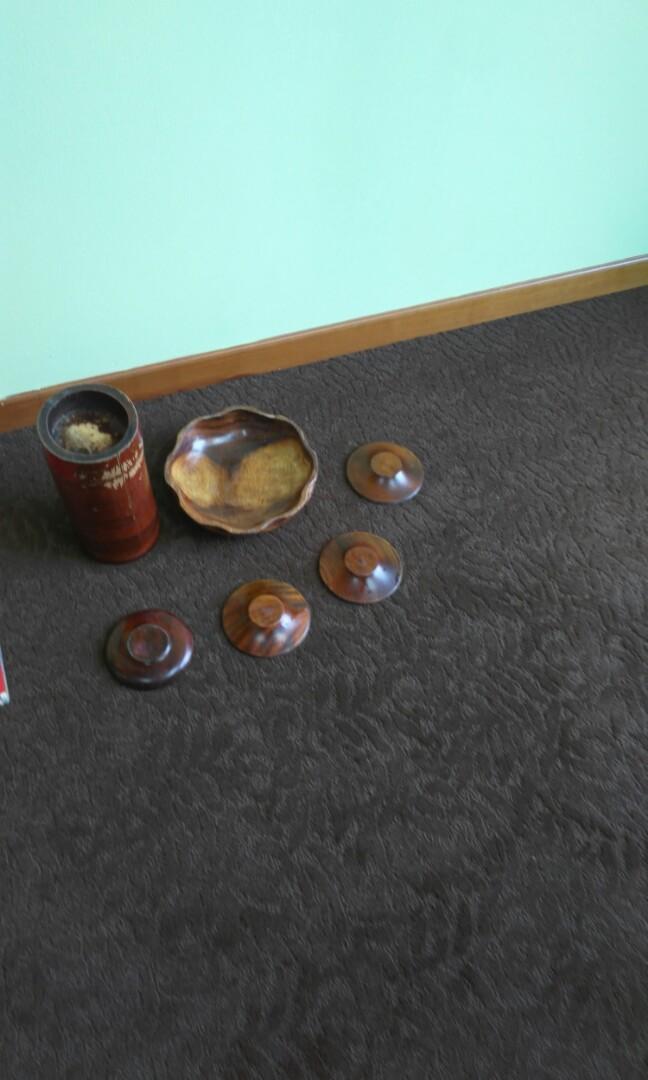 hiasan / decoration kayu & buluh jepun, Furniture & Home Living, Home ...