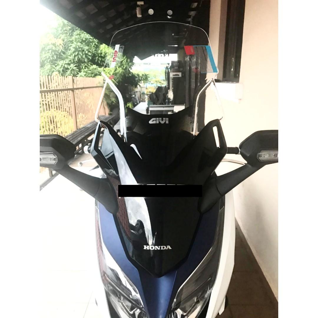 Honda Forza 125 / 300 (2019) Givi Clear Windshield, Motorcycles ...