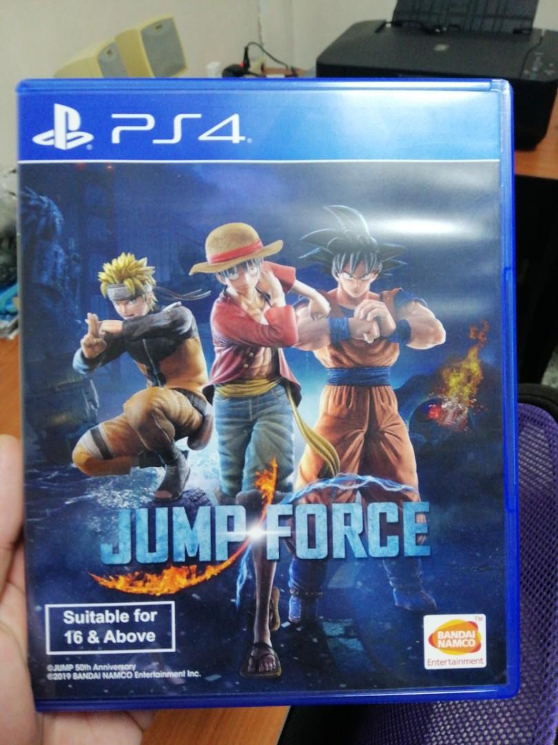 Jump Force PS4, Video Gaming, Video Games, PlayStation on Carousell