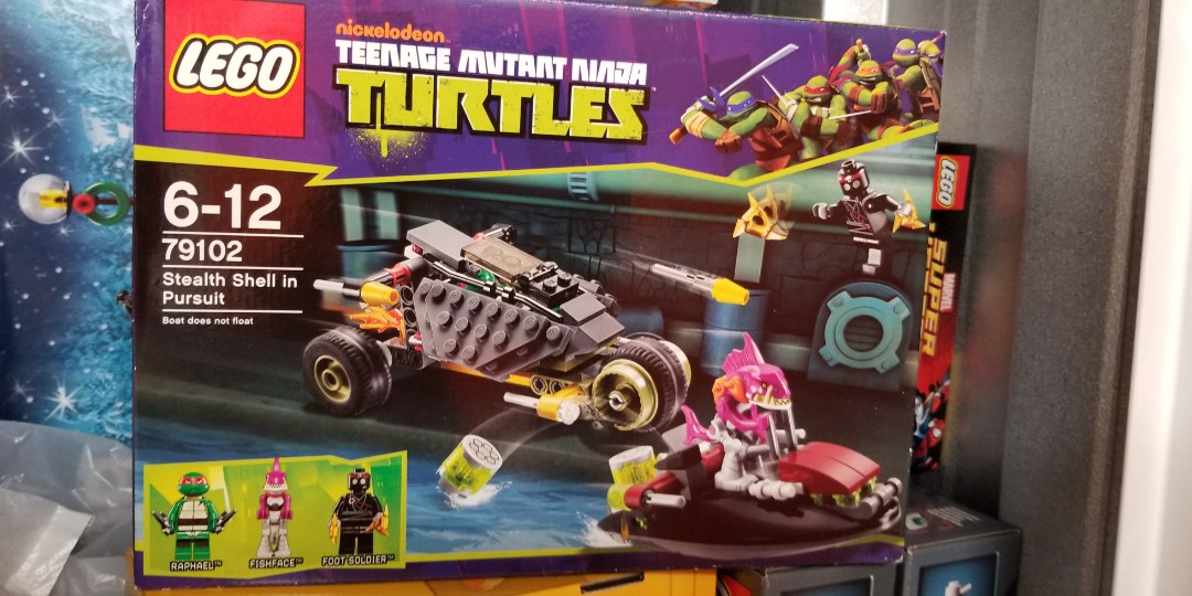 Lego 79102 忍者龜, 興趣及遊戲, 玩具 & 遊戲類 - Carousell