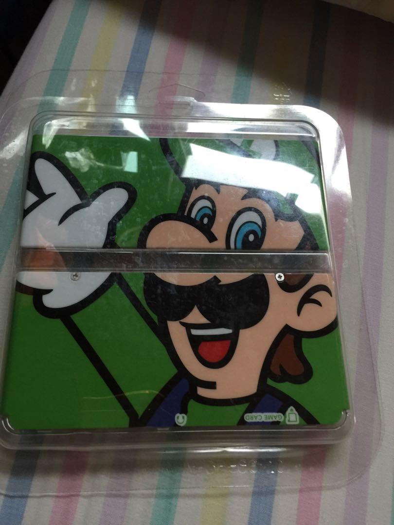 Luigi cover plate only for the new Nintendo 3ds,no xl, Video Gaming ...