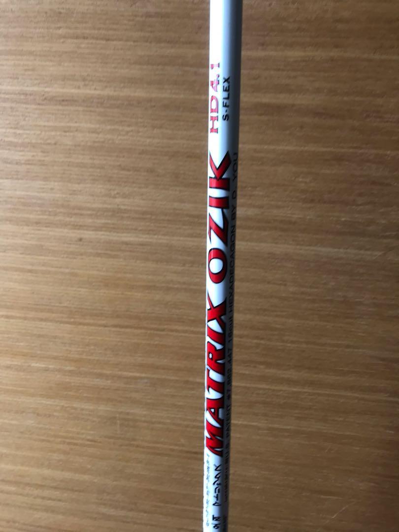 Matrix Ozik HD 4.1 S-flex driver Shaft with Titleist tip, Sports ...