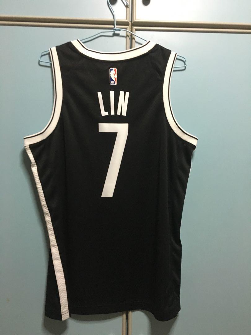 Rare! NBA Nike Brooklyn Nets Jeremy Lin jersey M , Men's Fashion ...