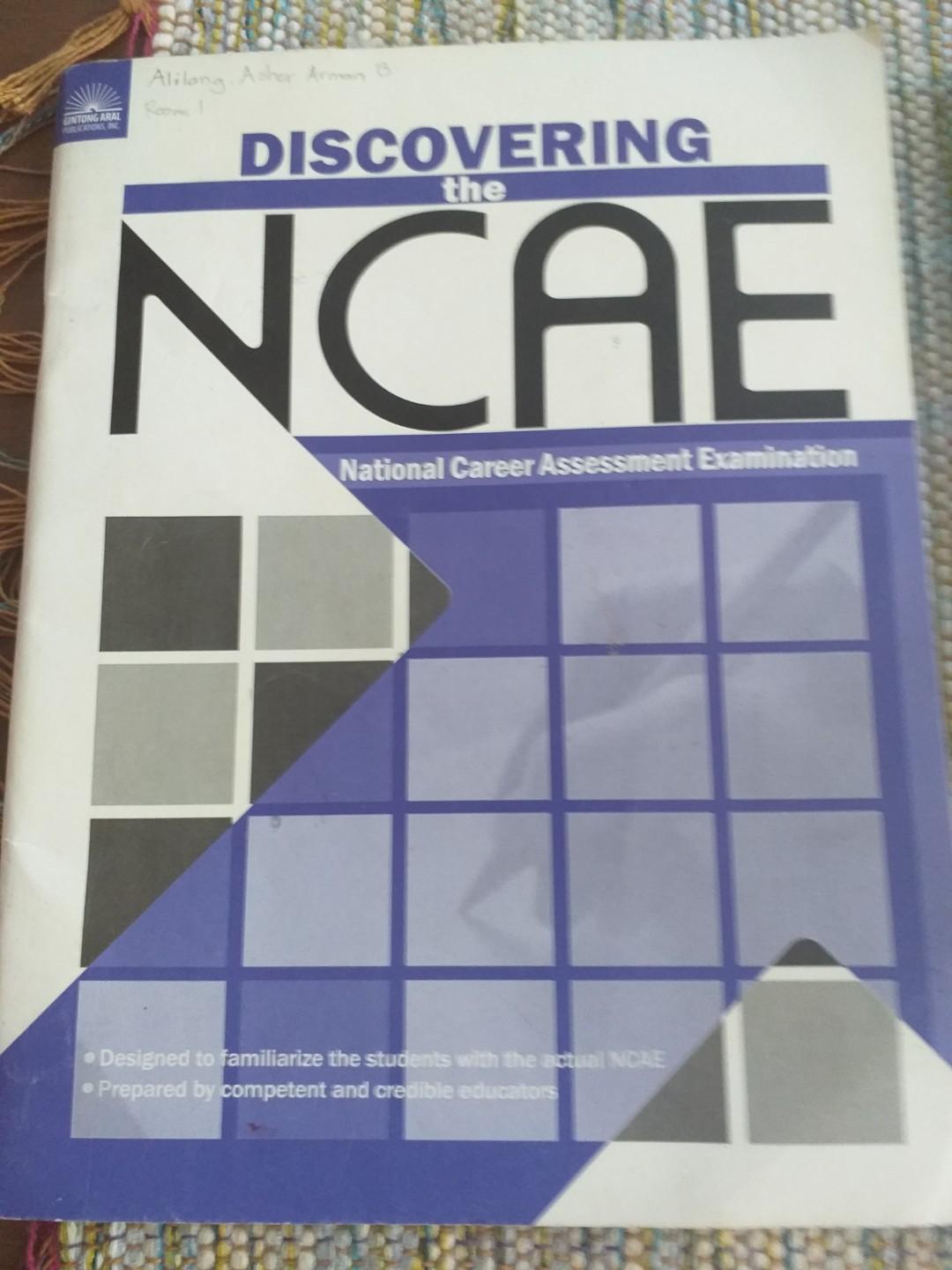 NCAE National Career Assessment Exam Reviewer, Hobbies & Toys, Books ...