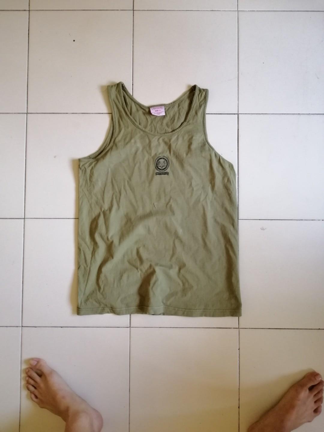 New SAF Army PT shirt, Men's Fashion, Tops & Sets, Formal Shirts on ...