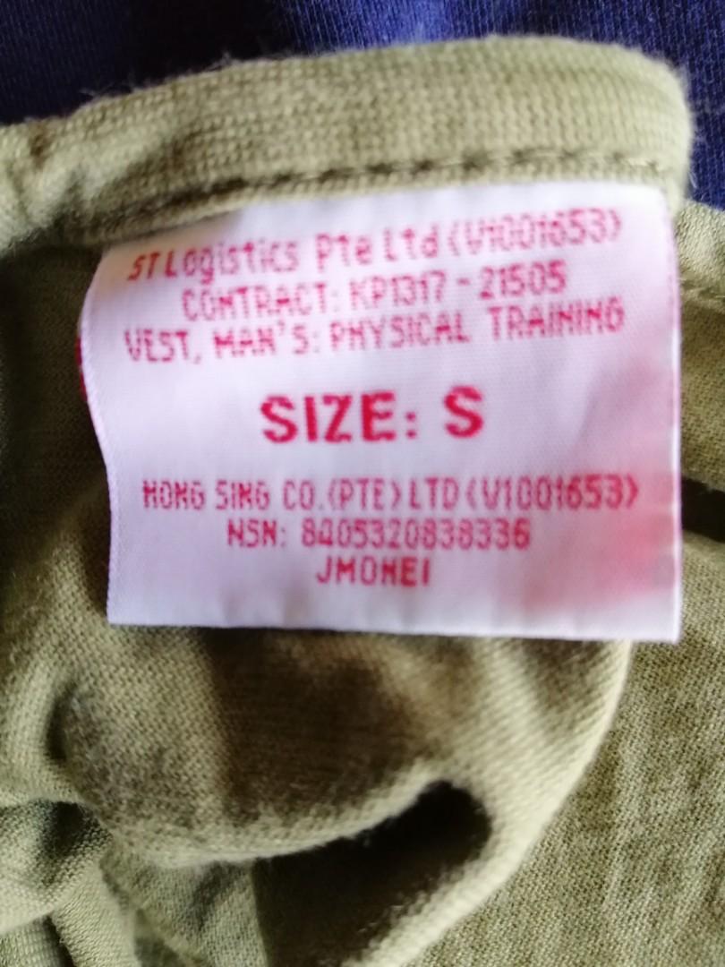 New SAF Army PT shirt, Men's Fashion, Tops & Sets, Formal Shirts on ...