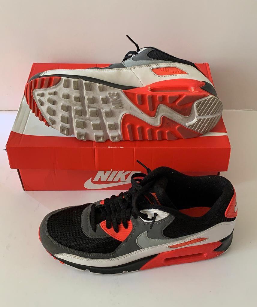 Nike Air Max 90 Infra Red Reverse, Men's Fashion, Footwear, Sneakers on ...