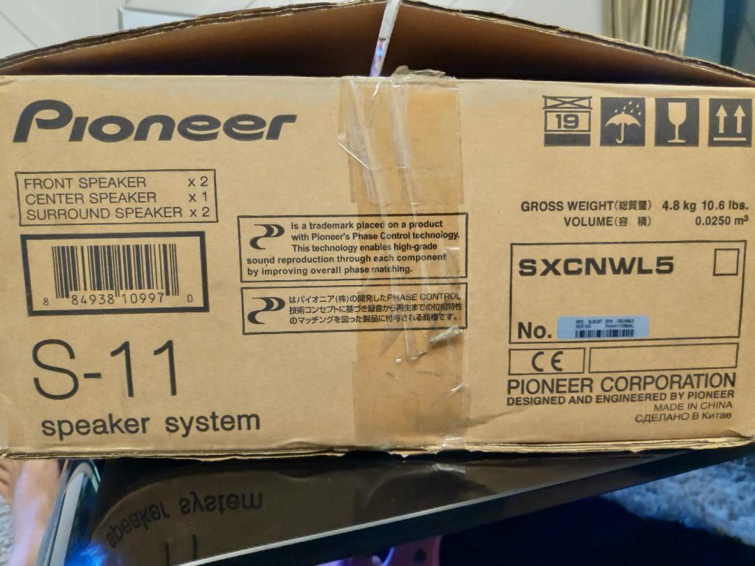 Pioneer S-11 speakers, Electronics, Audio on Carousell