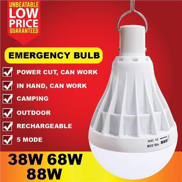 Portable USB Rechargeable LED Light Bulb, Furniture & Home Living ...