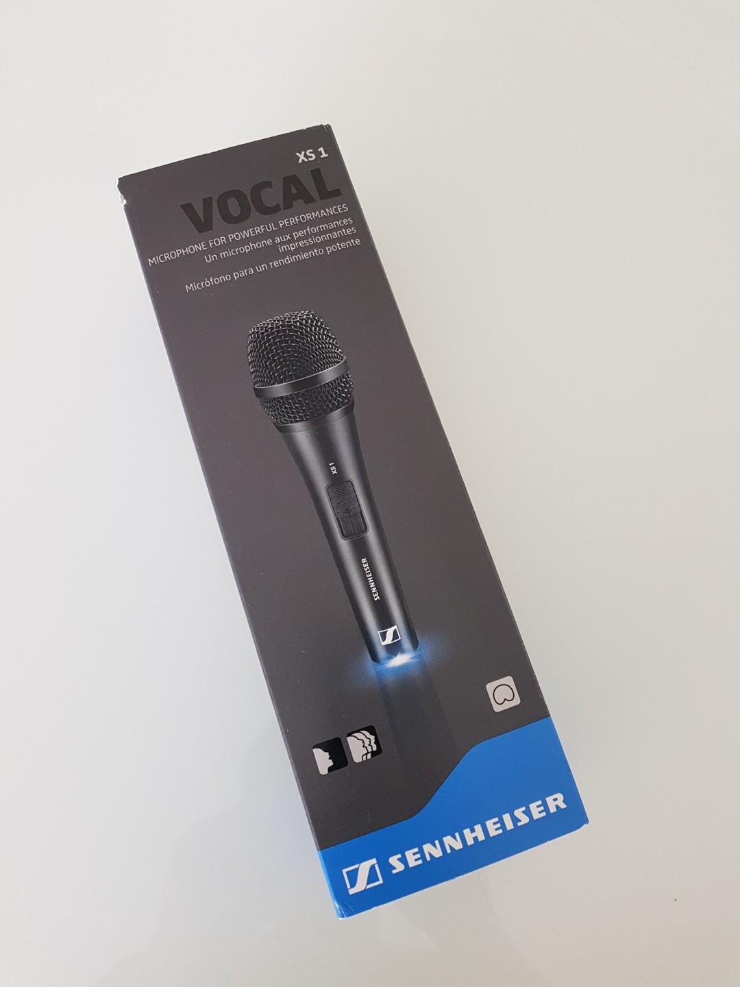 Sennheiser XS1 microphone, Audio, Headphones & Headsets on Carousell