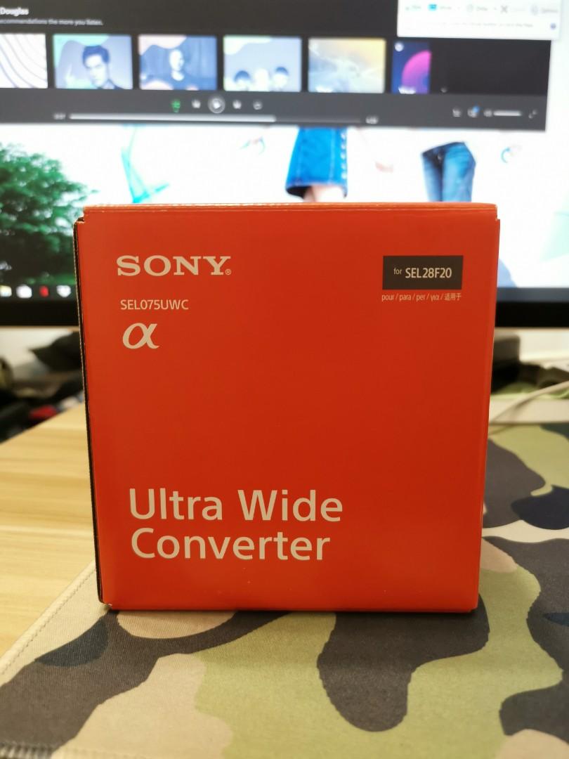Sony 21mm UWA converter SEL075UWC, Photography, Lens & Kits on Carousell