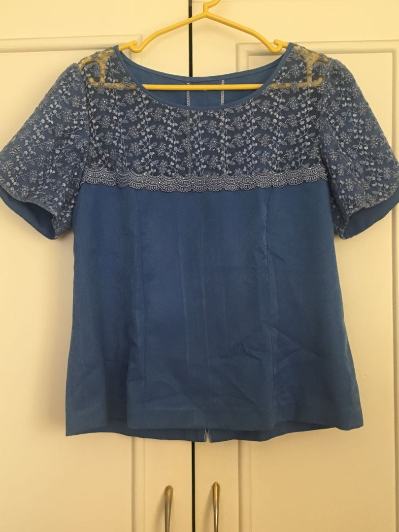 Terno Powder Blue Semi Formal Dress, Women's Fashion, Dresses & Sets ...