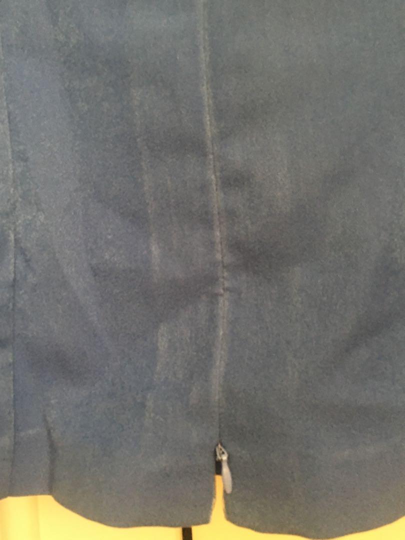 Terno Powder Blue Semi Formal Dress, Women's Fashion, Dresses & Sets ...