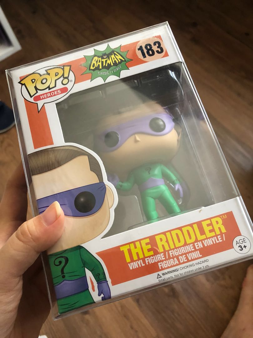 The Riddler Funko Pop Batman Classic Series, Hobbies & Toys, Toys ...