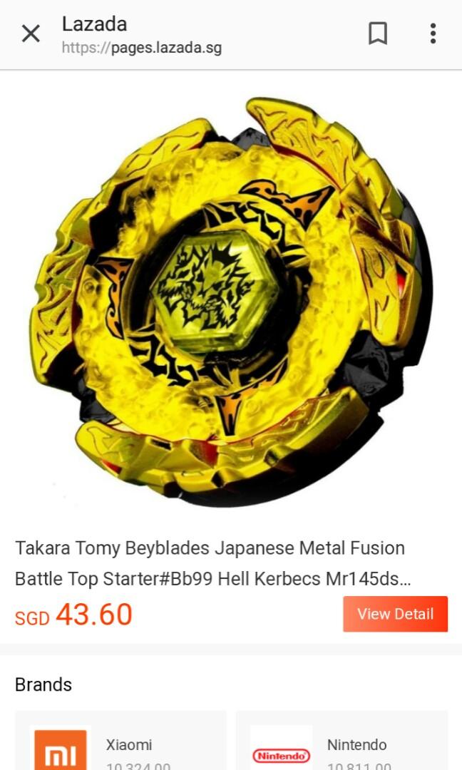 Very good and expensive beyblade on sale, Toys & Games, Others on Carousell