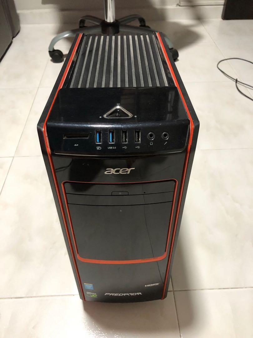 Acer Predator G3-605 Desktop, Computers & Tech, Desktops on Carousell
