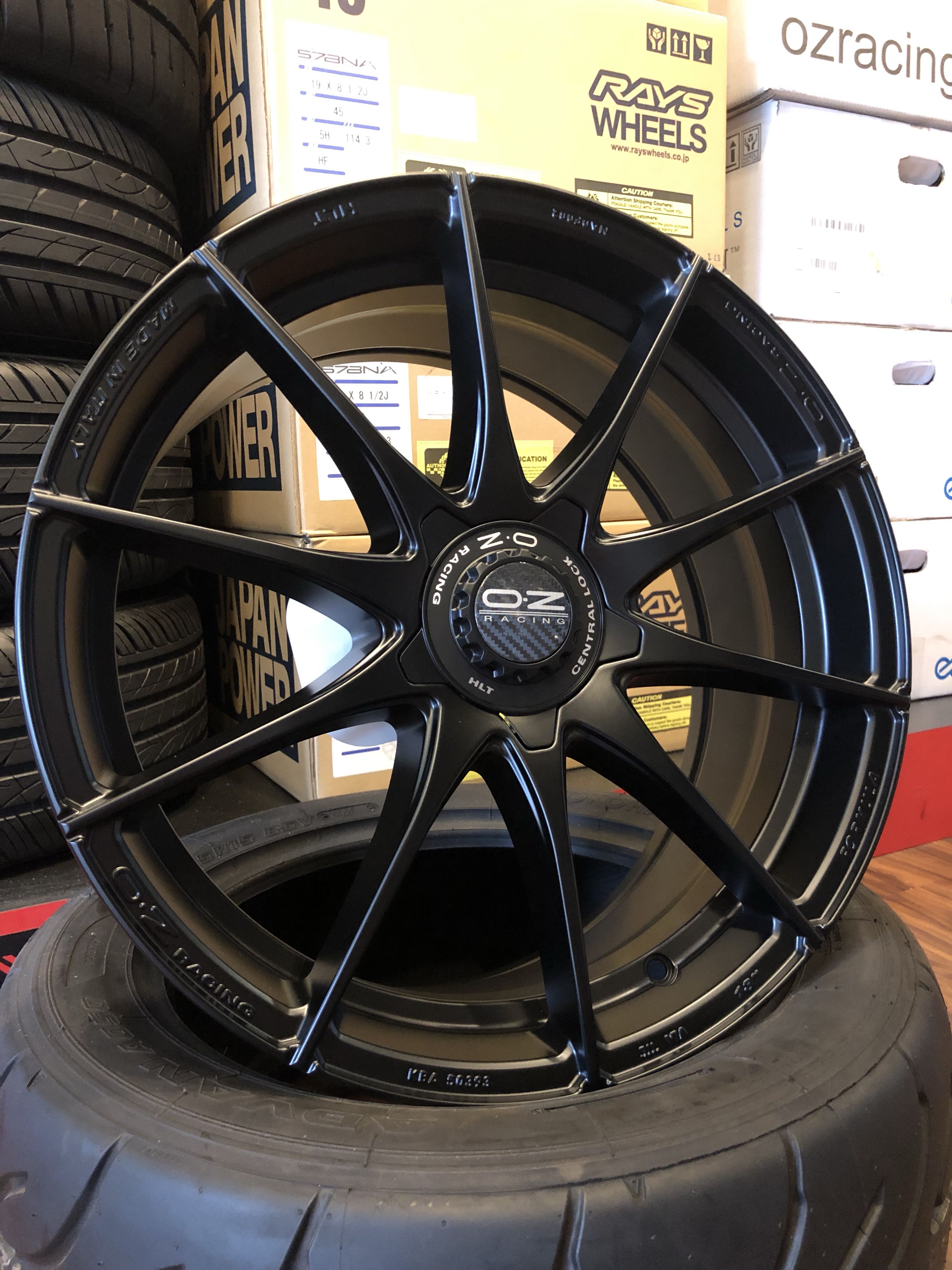 OZ Formula HLT 18” Rims, 5x112, 5x114.3, 18”x8”, Offset 35 & 48, GCB ...