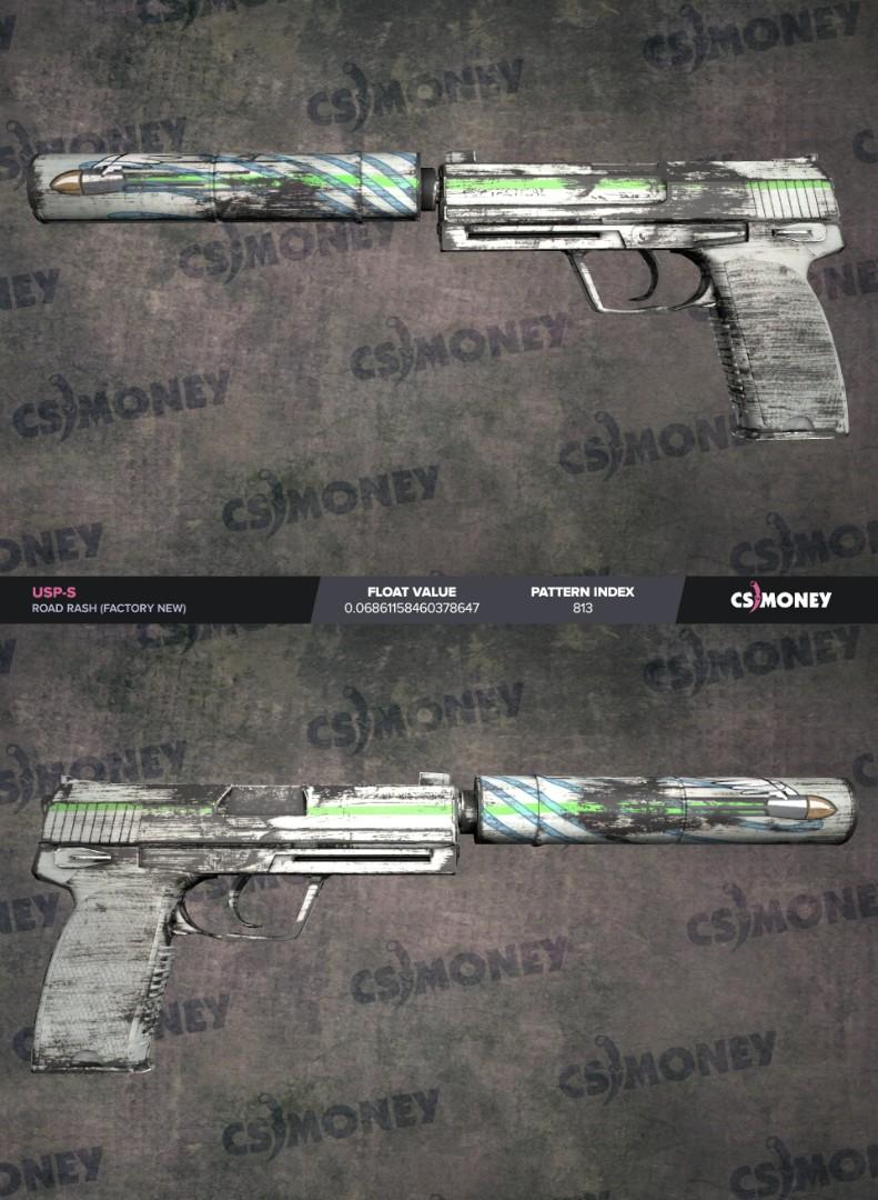 Csgo USP-S | Road Rash fn, 電子遊戲, 遊戲機配件, 遊戲禮物卡及帳戶 - Carousell