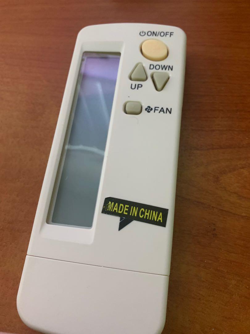 Daikin remote control, TV & Home Appliances, Air Conditioners & Heating ...